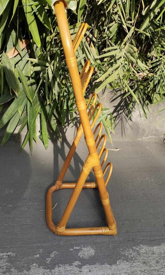 Rattan Shoe Rack, Furniture & Home Living, Furniture, Shelves, Cabinets ...