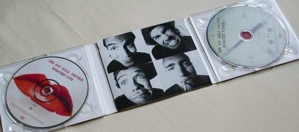 Red Hot Chili Peppers "Greatest Hits And Videos" CD+DVD 2-disc Set ...
