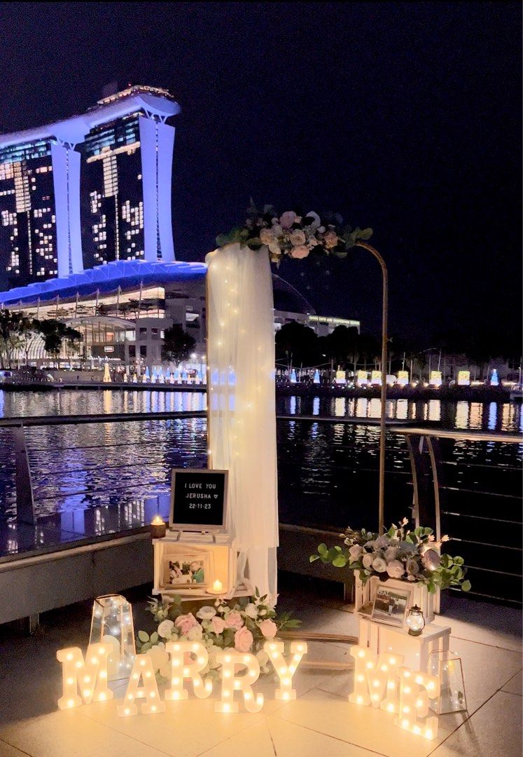 Rental of Marry Me Light and Block Letters for Wedding Proposal ...