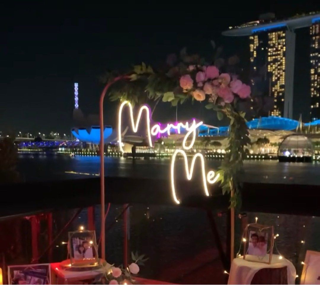 Rental of Marry Me Light and Block Letters for Wedding Proposal ...