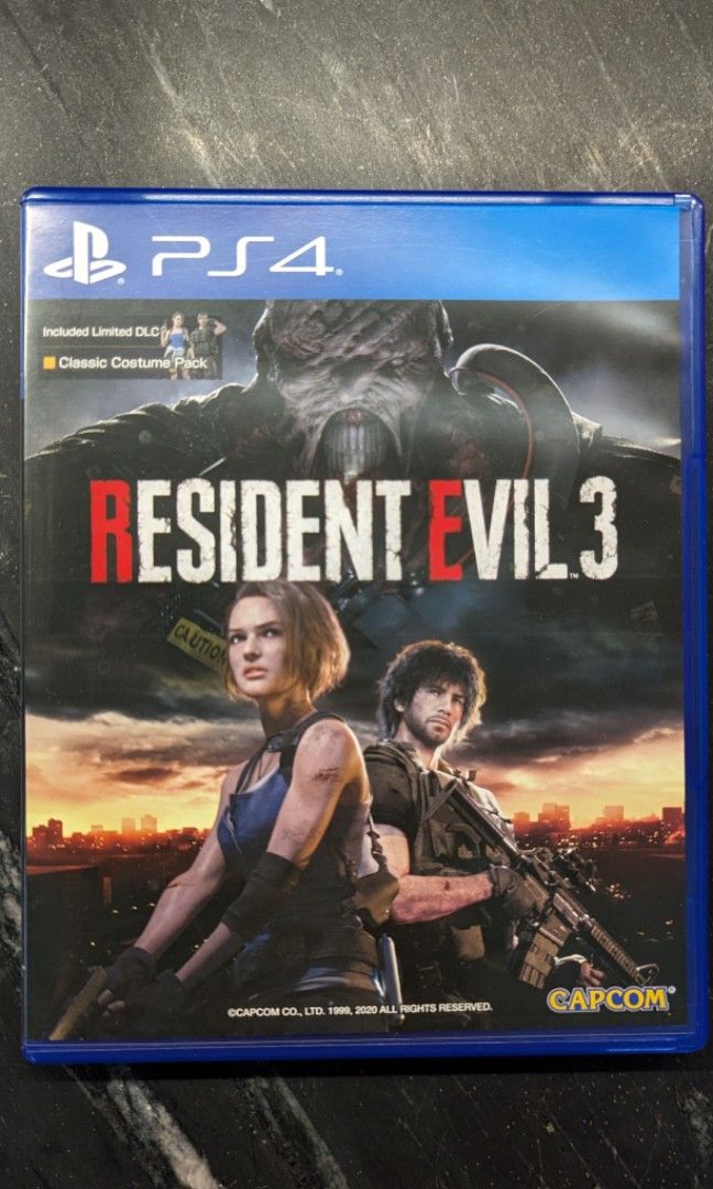 Resident Evil 3 - PS4, Video Gaming, Video Games, PlayStation on Carousell