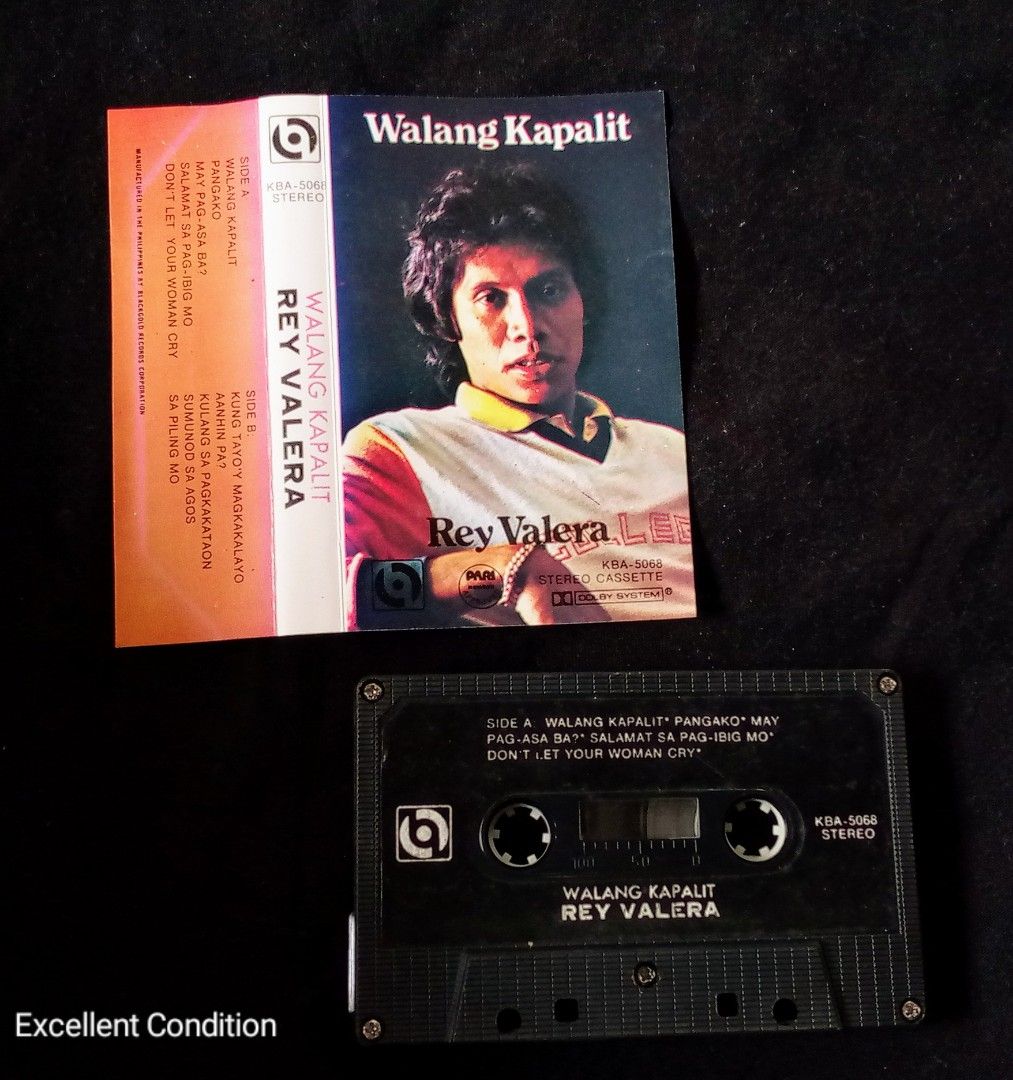 Rey Valera Walang Kapalit Cassette Tape Original Cassette Tapes Vintage ...
