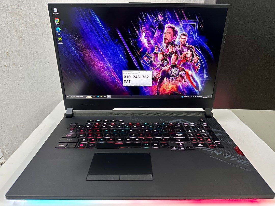 ROG STRIX SCAR G732 RTX GAMING LAPTOP, Computers & Tech, Laptops ...