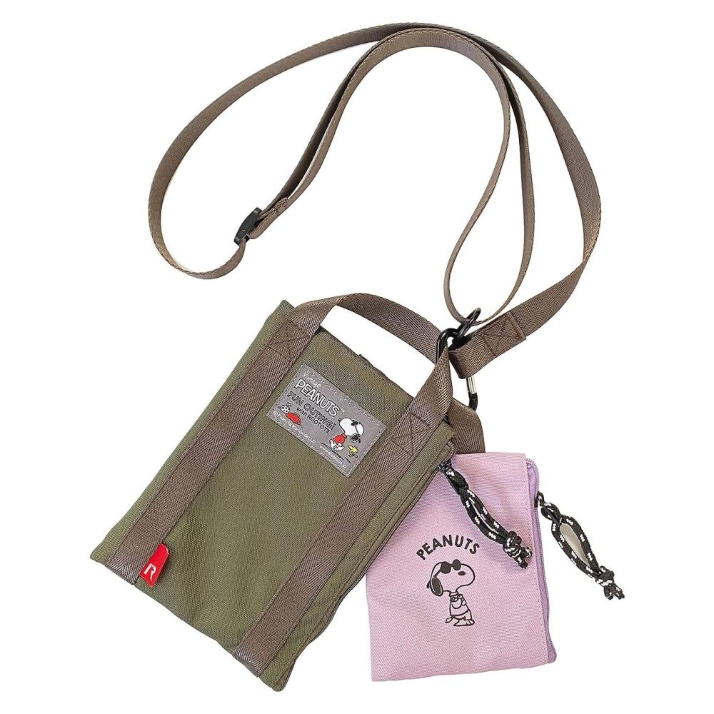 Route 8325 Snoopy IP Lanyard Peanuts 8K with Tote Pouch (Khaki), Women's Fashion, Bags & Wallets ...