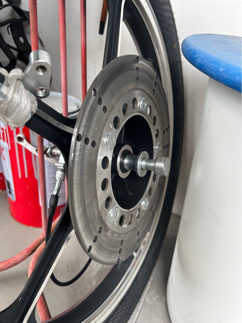Rxz AR125/KH100 Rim, Motorcycles, Motorcycle Accessories on Carousell