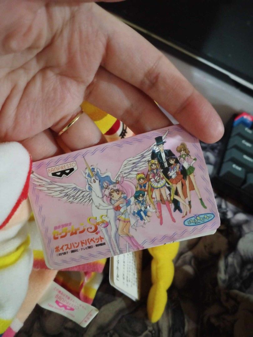 Sailor moon vintage 1996 hand puppet, Hobbies & Toys, Memorabilia ...
