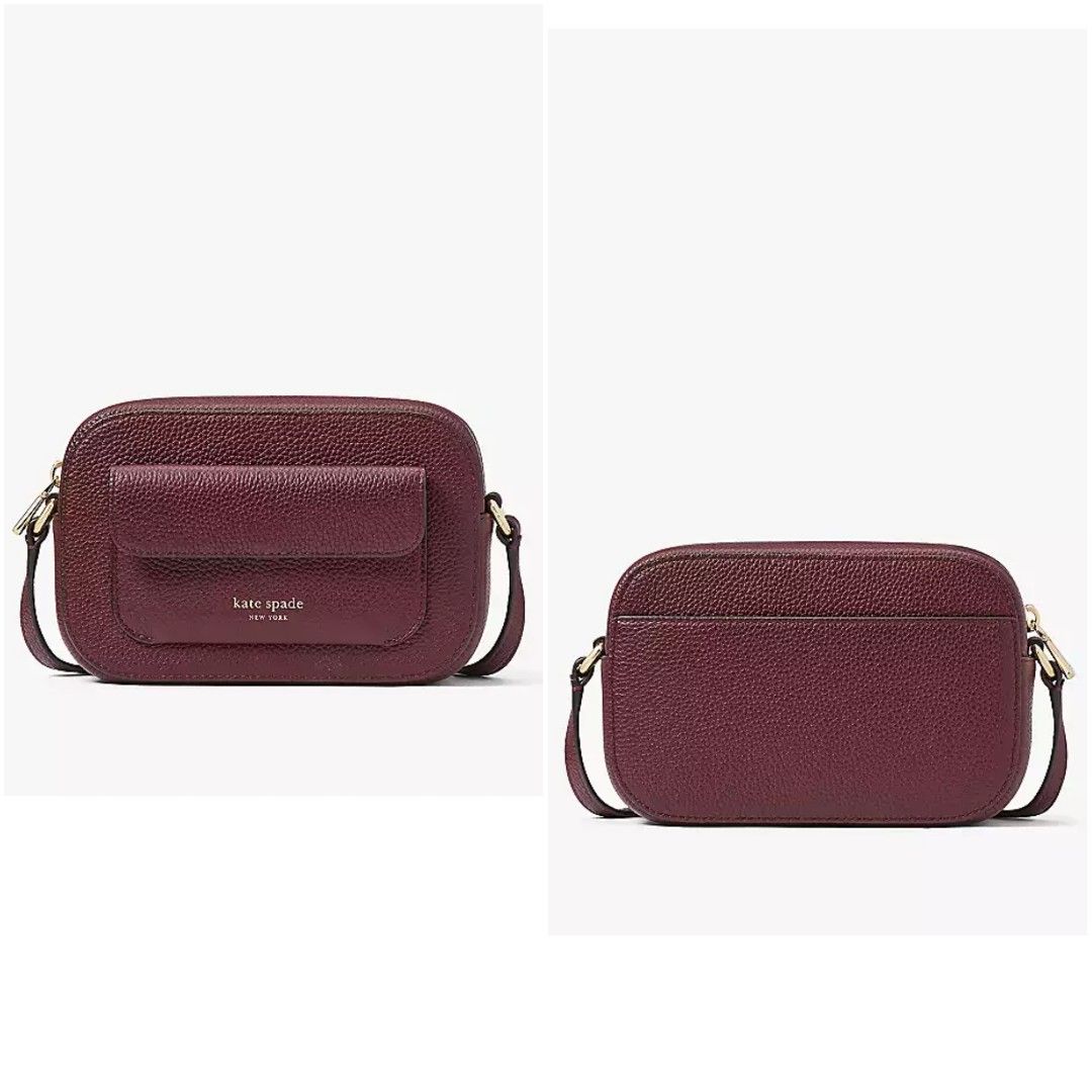 SALES (Ends 30 Nov Noon) Kate Spade Eva Crossbody Cordovan/ Black ...