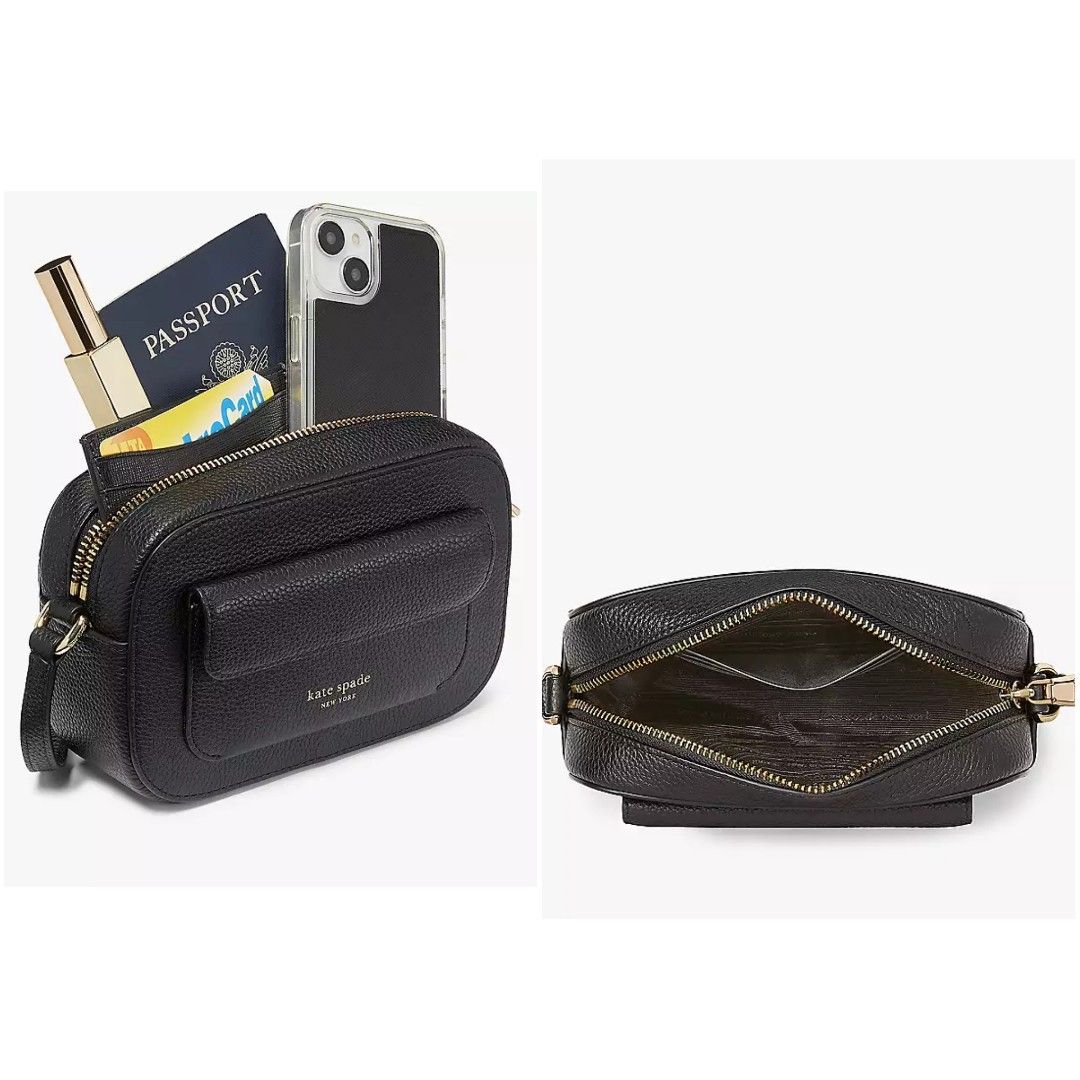 SALES (Ends 30 Nov Noon) Kate Spade Eva Crossbody Cordovan/ Black, Luxury, Bags & Wallets on ...