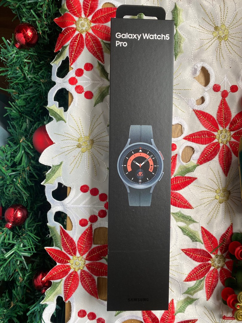 Samsung Galaxy Watch 5 Pro Bluetooth (45mm) Black Titanium , Mobile ...