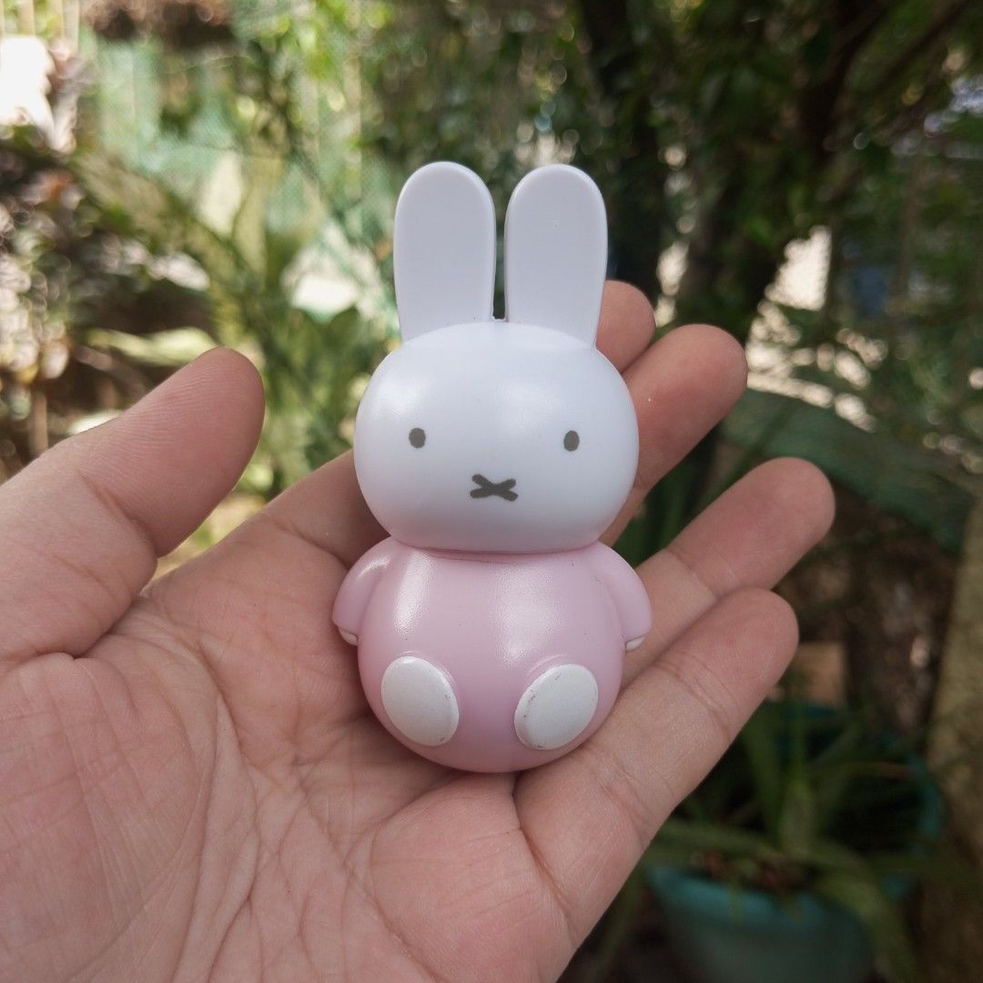 SANRIO Miffy Swirl Pink Figure, Hobbies & Toys, Toys & Games on Carousell