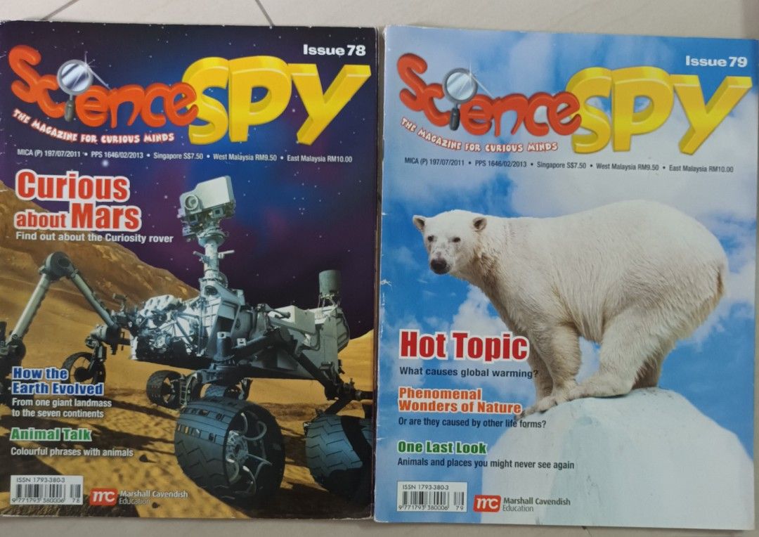 Science Spy Magazine, Hobbies & Toys, Books & Magazines, Magazines on ...