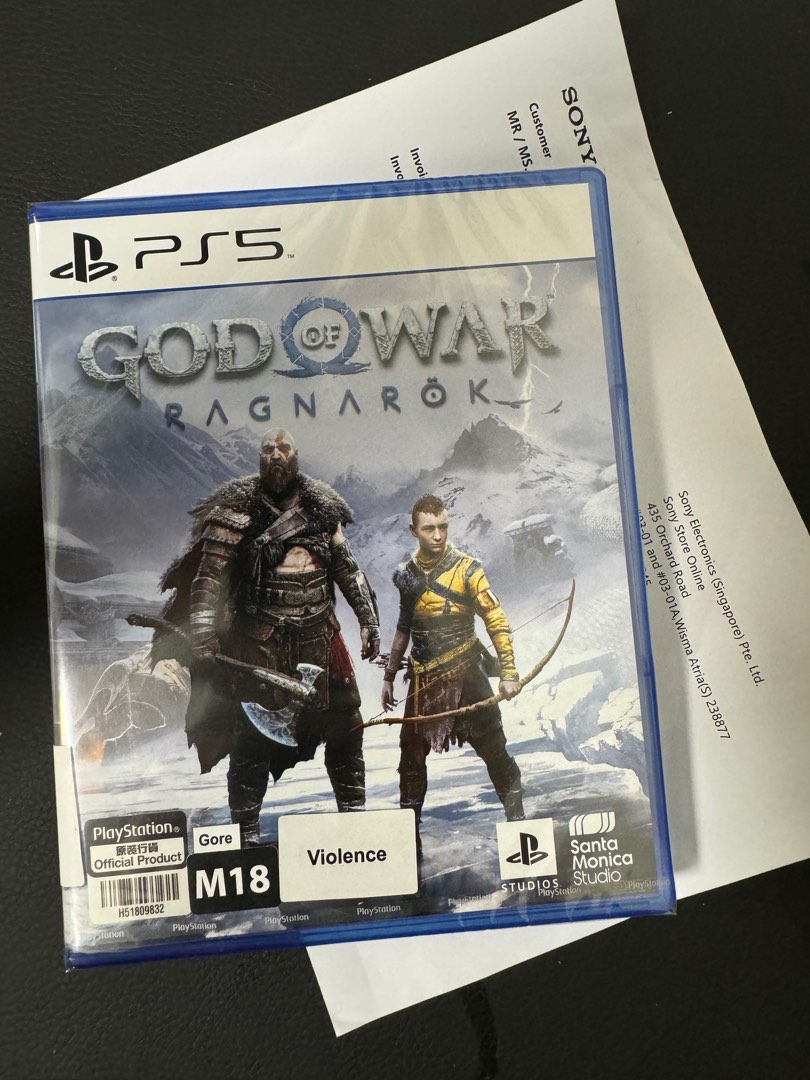 (Sealed) R3 God of War Ragnarok Edition for PlayStation 5 PS5, Video ...