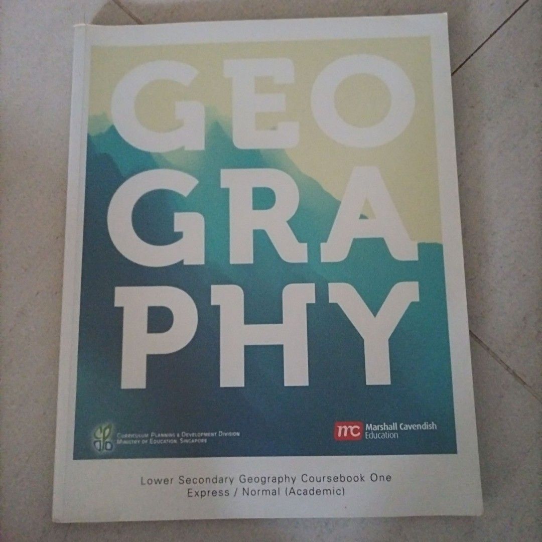 Sec 1 Geography Textbook, Hobbies & Toys, Books & Magazines, Textbooks ...