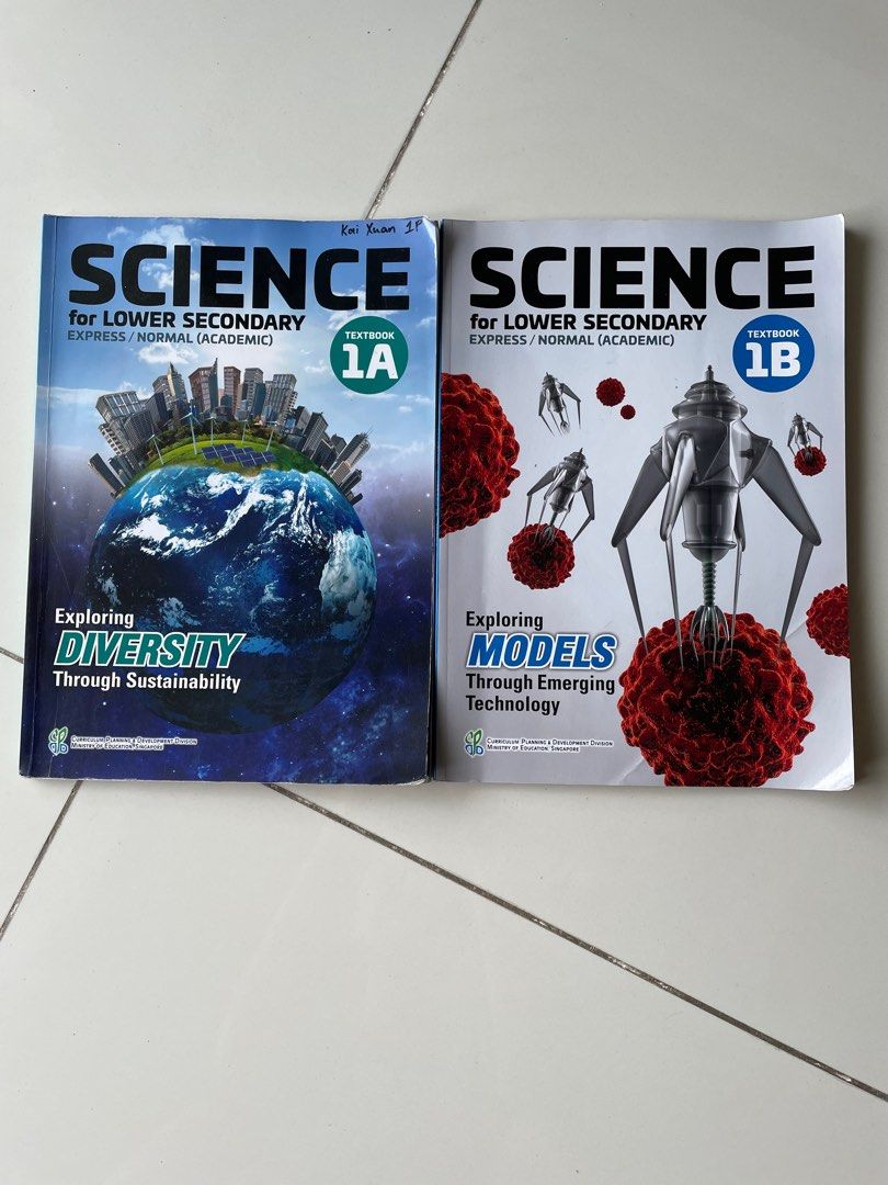 Sec 1 science textbook, Hobbies & Toys, Books & Magazines, Textbooks on ...