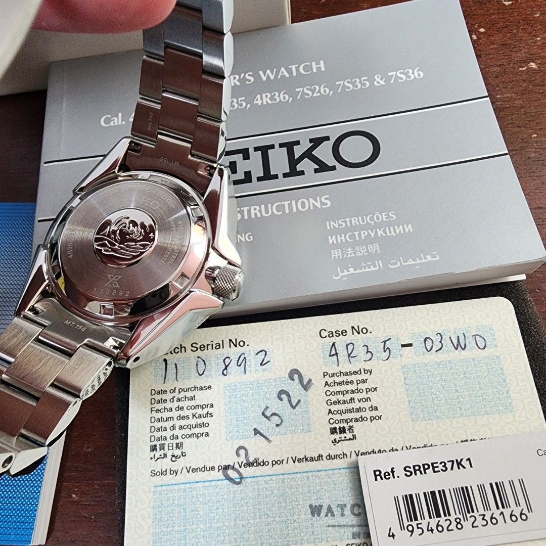 Seiko Prospex King Samurai White Dial SRPE37K1 on Strapcode, Men's Fashion, Watches ...