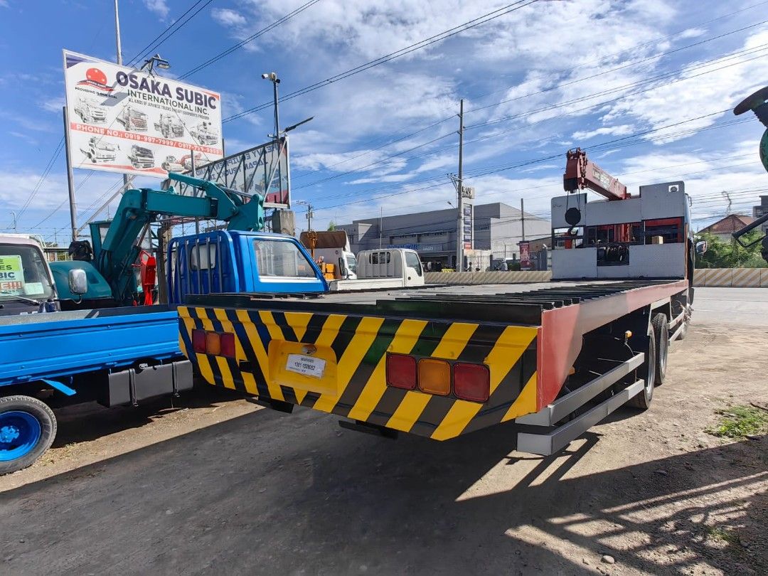 Self loader boom truck 12 wheelers winch 5ton boom, Special Vehicles ...