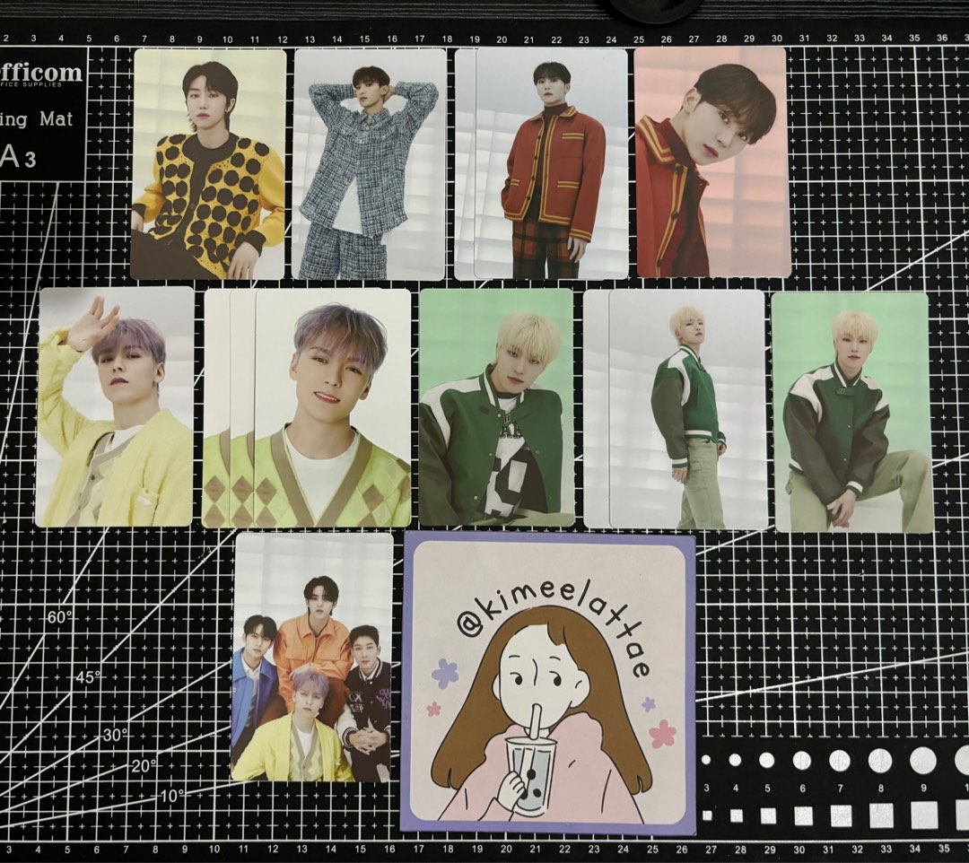 SEVENTEEN SVT TOUR FOLLOW TRADING CARD PHOTOCARD PC - The8 Minghao DK ...