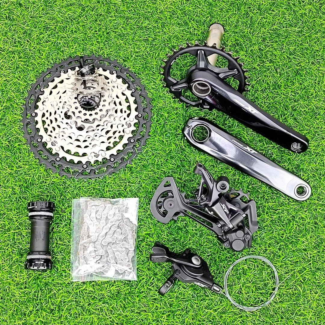 Shimano Deore XT M8100 1x12 Groupset for Mountain Bike MTB, Sports Equipment, Bicycles & Parts ...