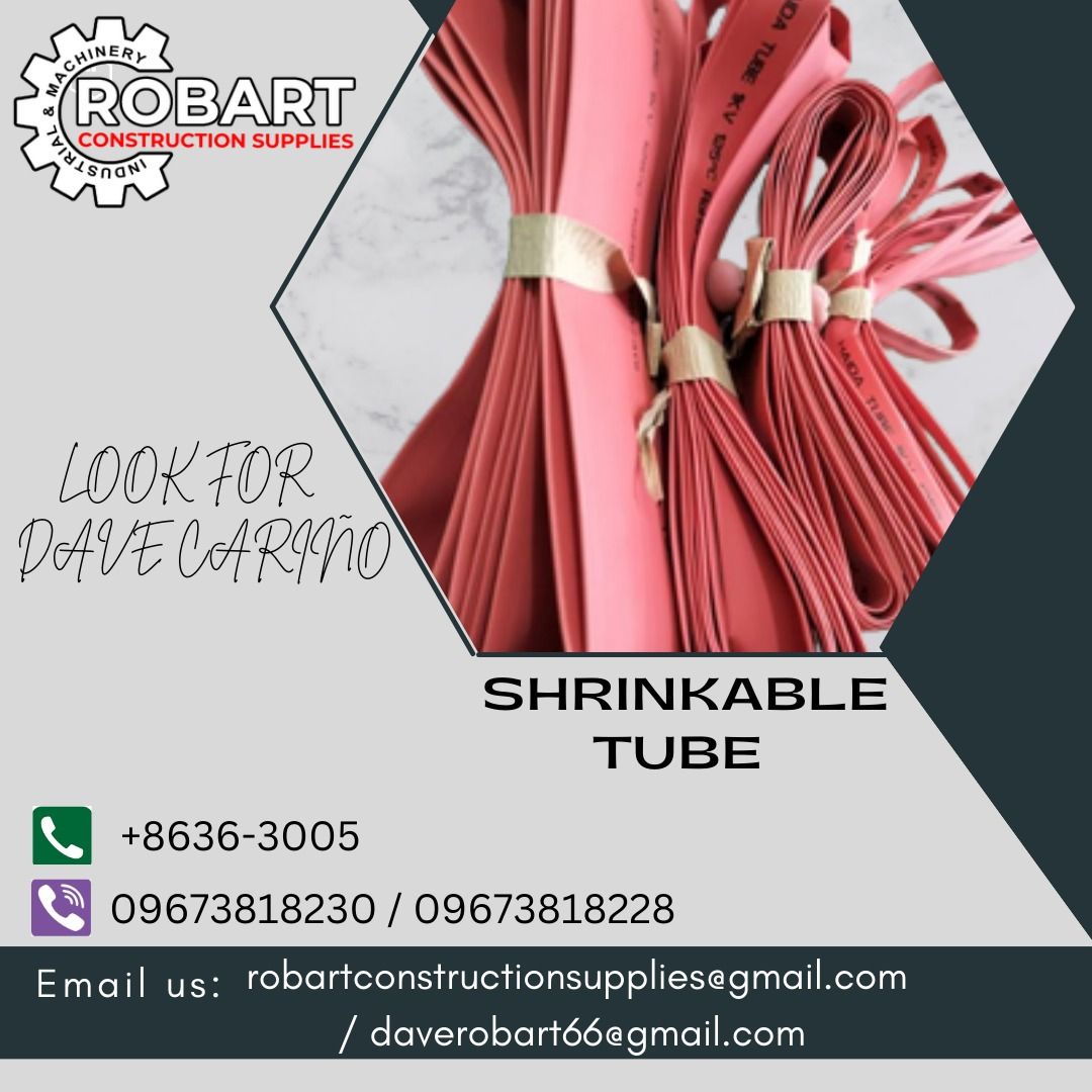 SHRINKABLE TUBE, Commercial & Industrial, Construction Tools ...