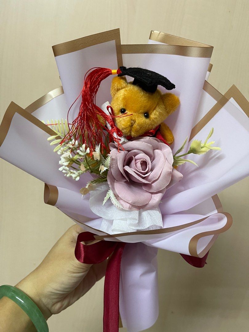 Skgarden | fake flower graduation bouquet | $15.90 | Watsapp landy ...