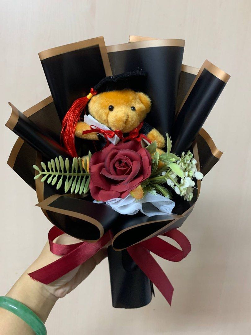 Skgarden | fake flower graduation bouquet | $15.90 | Watsapp landy ...