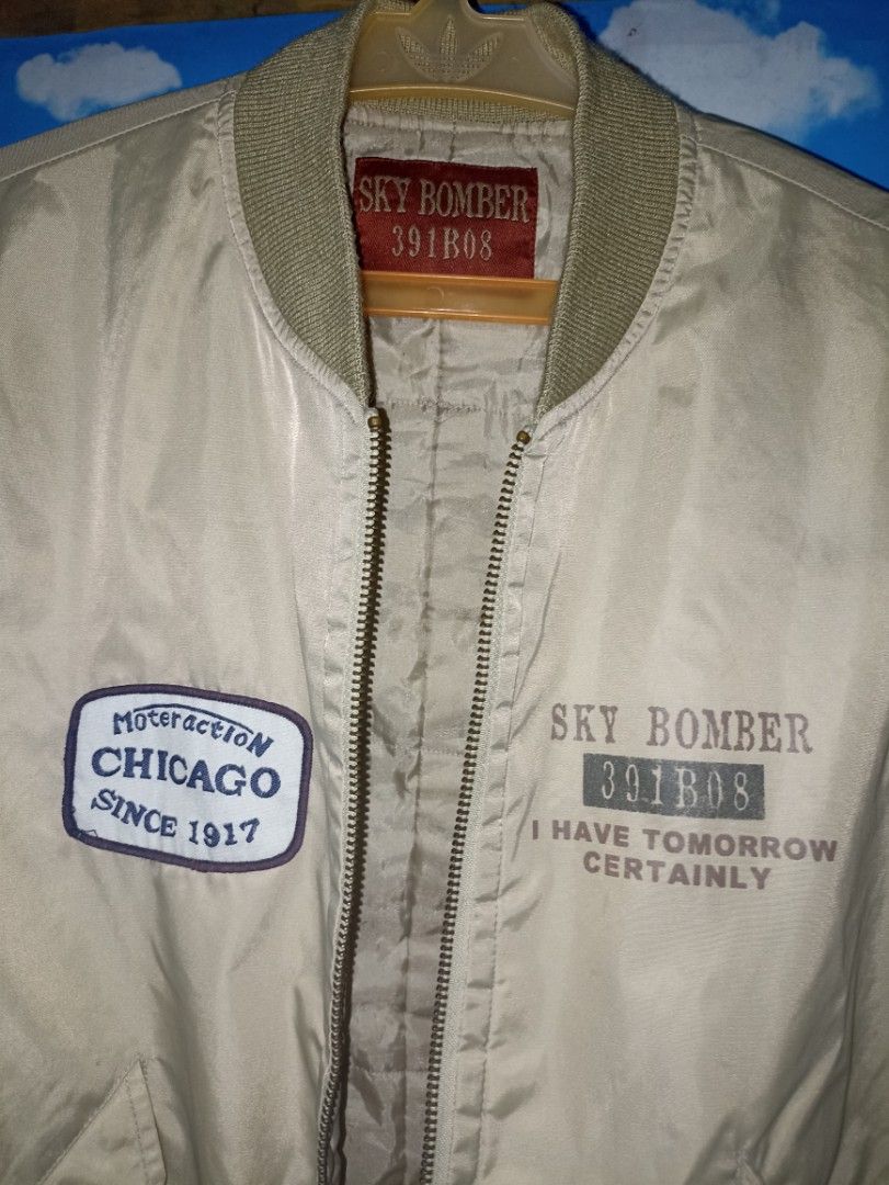 Sky Bomber Jacket, Men's Fashion, Coats, Jackets and Outerwear on Carousell