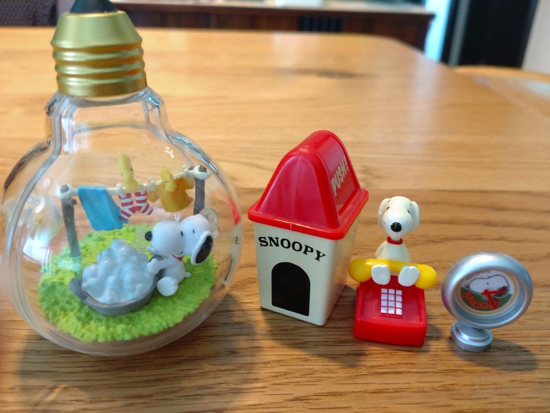 Snoopy Weather Terrarium and American Zakka, Hobbies & Toys, Toys ...