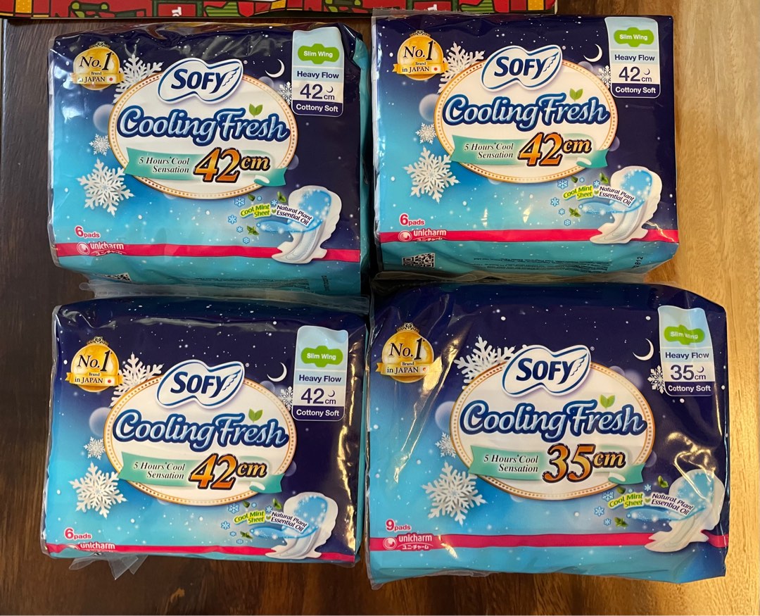 Sofy Cooling Fresh Sanitary Pad, Beauty & Personal Care, Sanitary ...