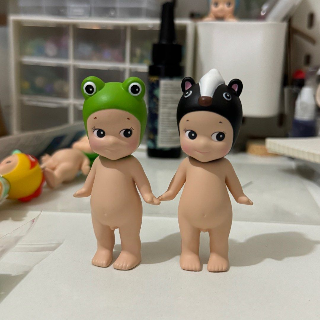 sonny angel frog set, Hobbies & Toys, Toys & Games on Carousell