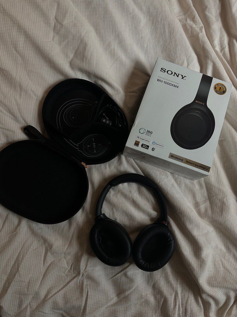 Sony XM4, Audio, Headphones & Headsets on Carousell