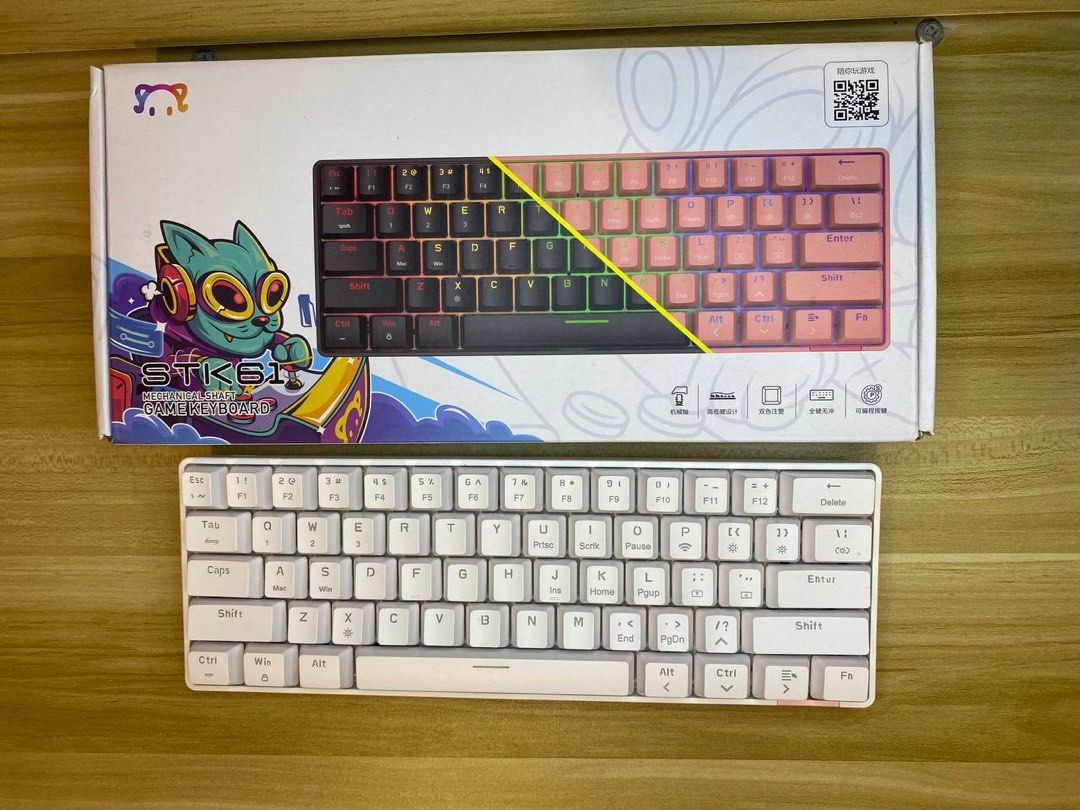 STK61 Mechanical Wireless Keyboard RGB, Computers & Tech, Parts & Accessories, Computer Keyboard ...