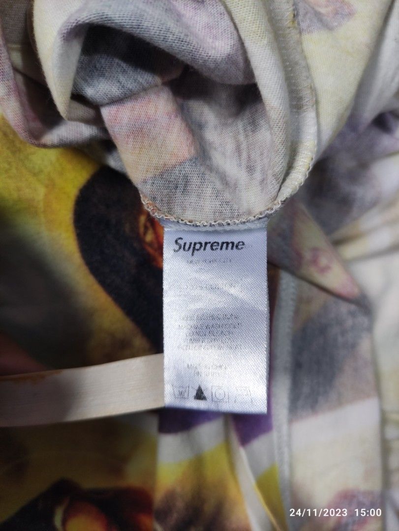 SUPREME AOP VIRGIN MARY TEE, Men's Fashion, Tops & Sets, Tshirts & Polo ...
