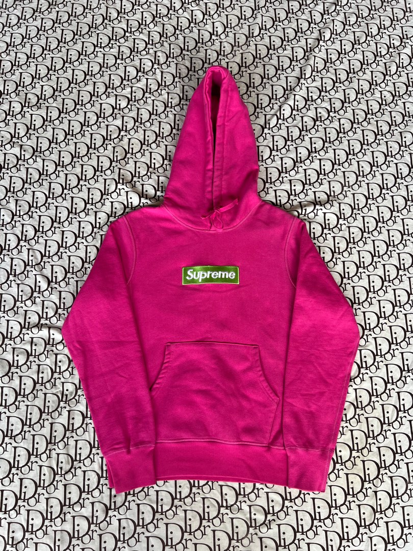 Supreme Boxs Logo Hoodie, Luxury, Apparel on Carousell