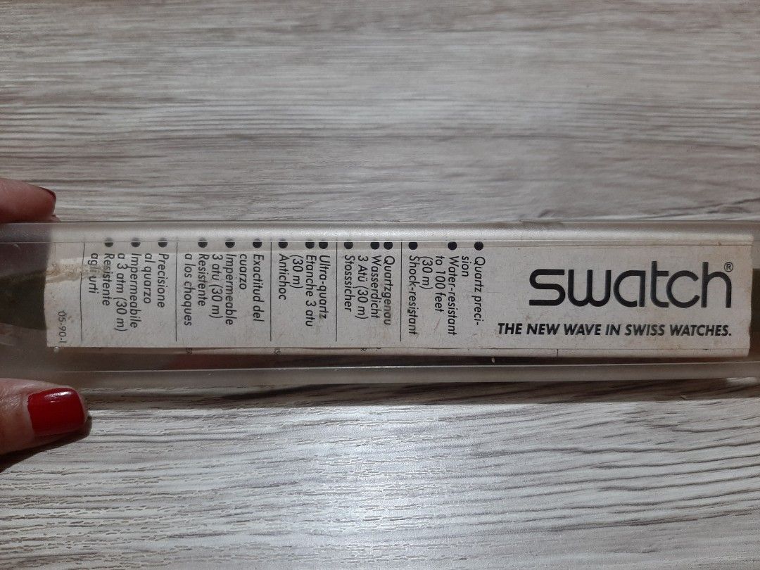 Swatch Watch Early 1990's, Hobbies & Toys, Memorabilia & Collectibles ...