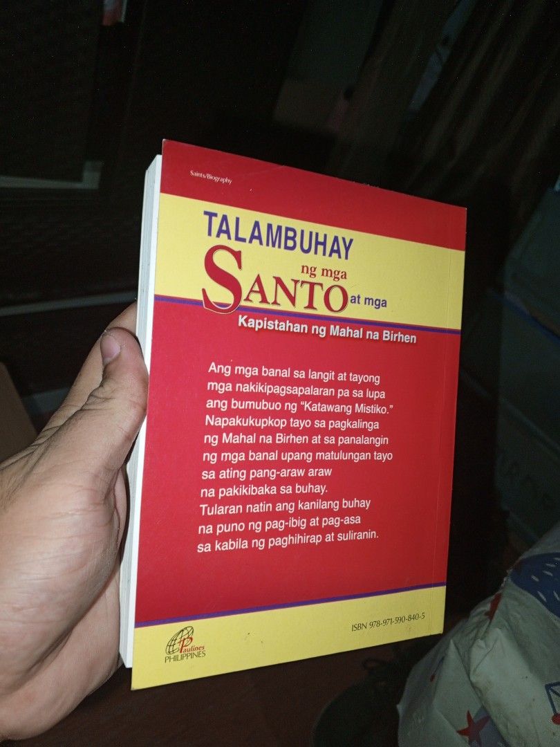 Talambuhay ng Mga Santo at mga Kapistahan ng Mahal na Birhen (St. Paul ...