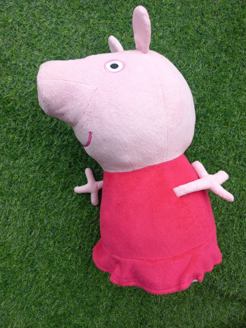 Talking Peppa Pig Stuffed Toy 13" (A), Hobbies & Toys, Toys & Games on ...
