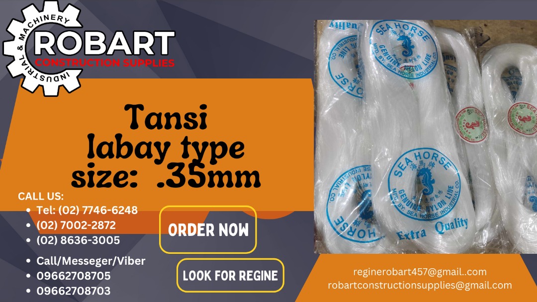 Tansi labay type size: .35mm, Commercial & Industrial, Construction ...