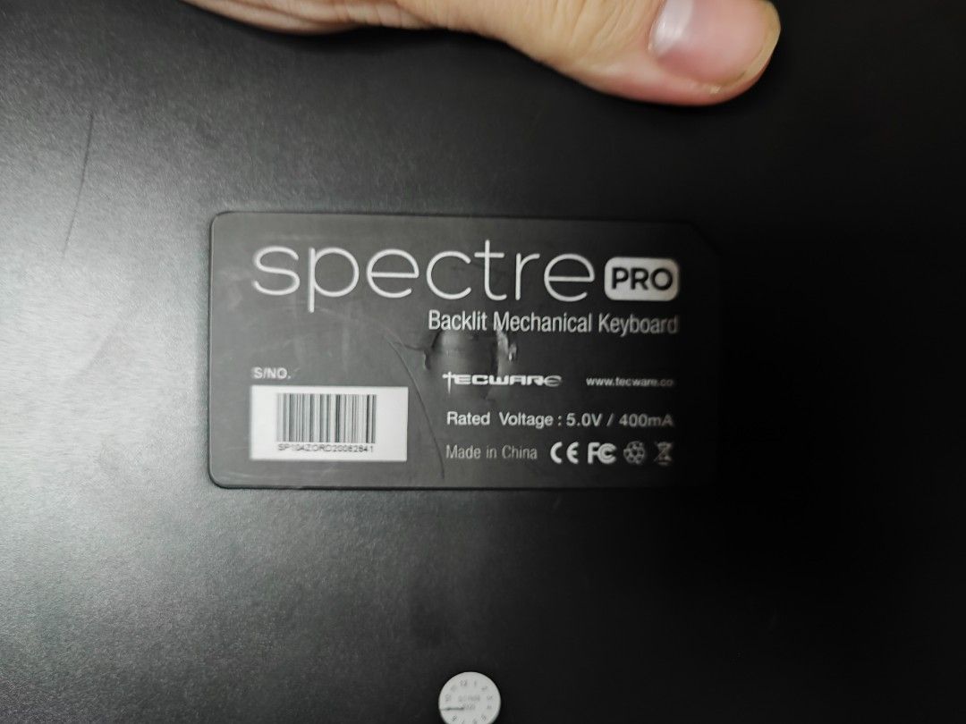 Techware Spectre Pro Full Size Mechanical RGB keyboard, Computers ...