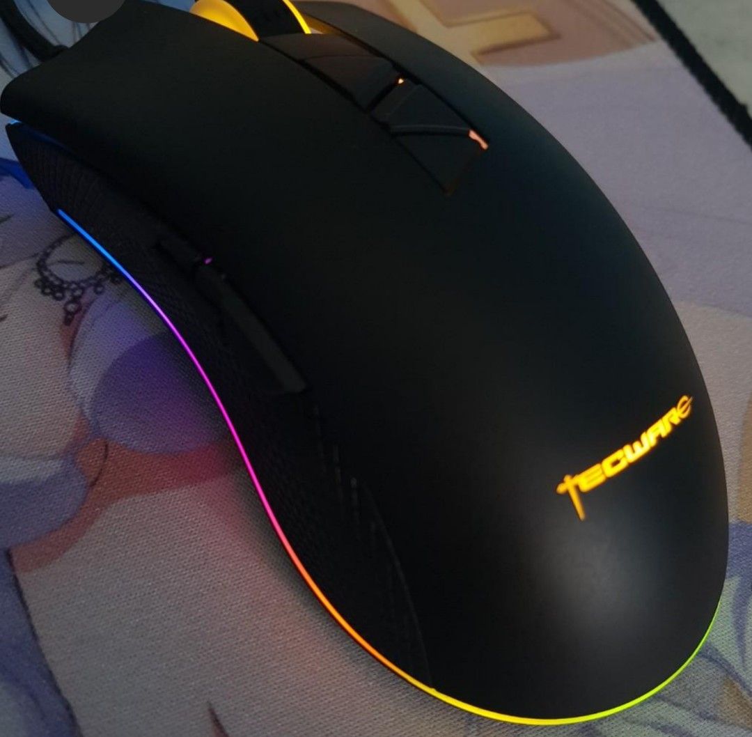 Tecware TORQUE PRO Professional Gaming Mouse With RGB Lighting ...