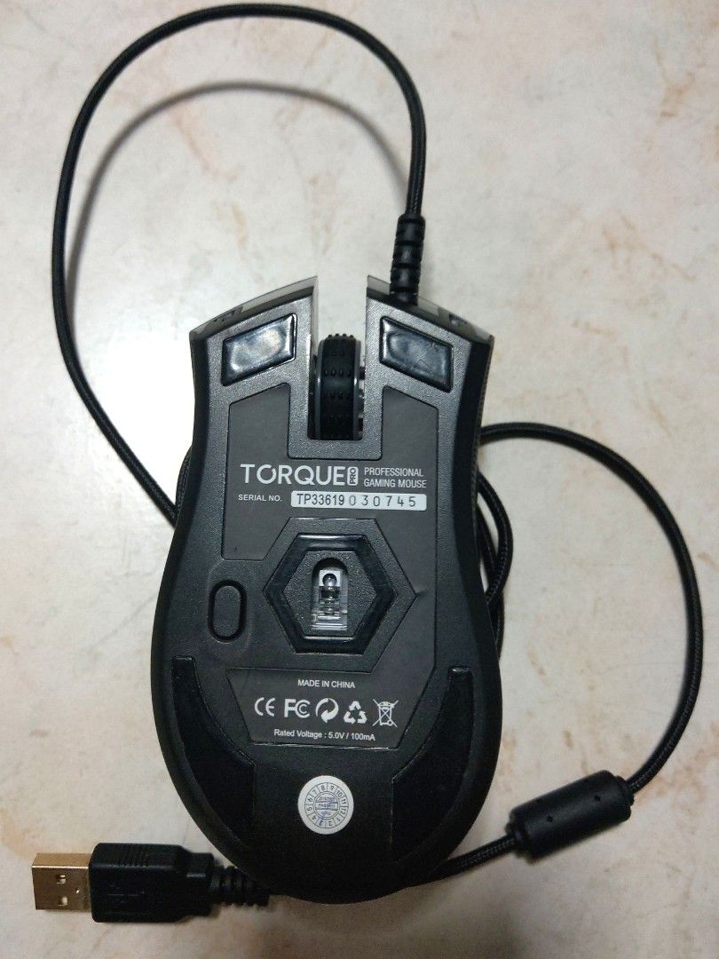Tecware TORQUE PRO Professional Gaming Mouse With RGB Lighting ...