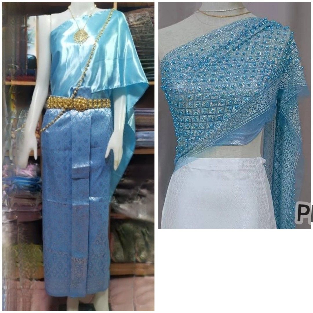 Thailand costume sewa, Women's Fashion, Dresses & Sets, Traditional ...