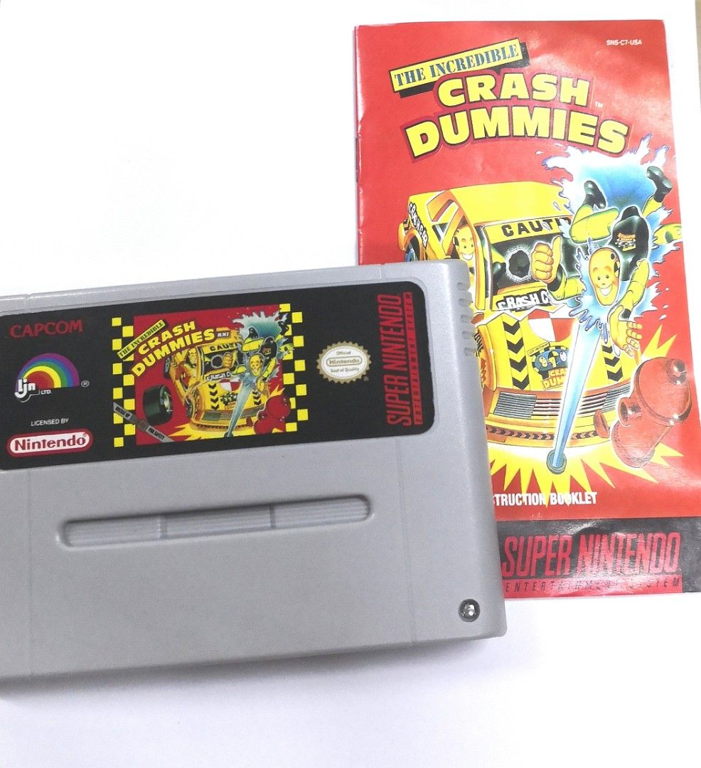 The Incredible Crash Dummies, Video Gaming, Video Games, Nintendo on ...
