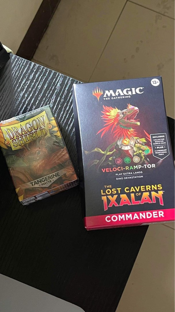 The Lost Caverns of Ixalan: Veloci-Ramp-Tor Commander Deck, Hobbies ...