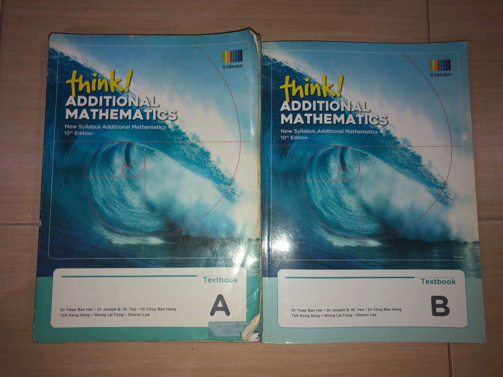 think! additional mathematics (shinglee), Hobbies & Toys, Books ...