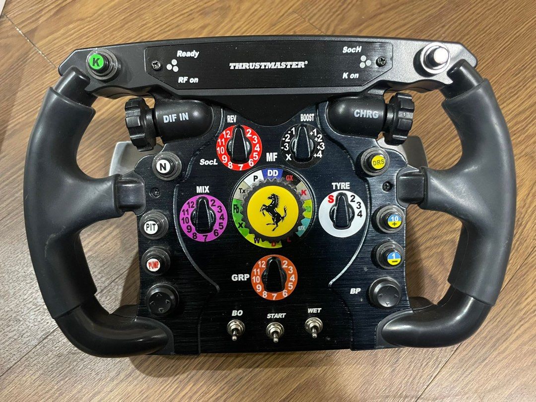 Thrustmaster Ferrari F1 Wheel Add-On, 電子遊戲, 電子遊戲機, 其他 - Carousell