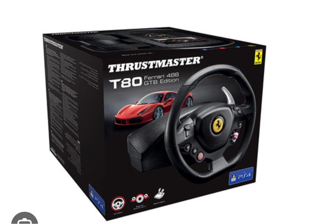 thrustmaster t80 488 gtb, 電子遊戲, 遊戲機配件, 手掣 - Carousell