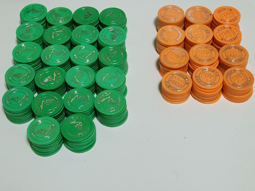 Timezone Tickets Tokens, Hobbies & Toys, Toys & Games on Carousell