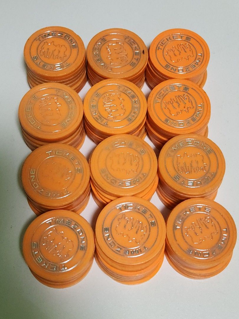 Timezone Tickets Tokens, Hobbies & Toys, Toys & Games on Carousell