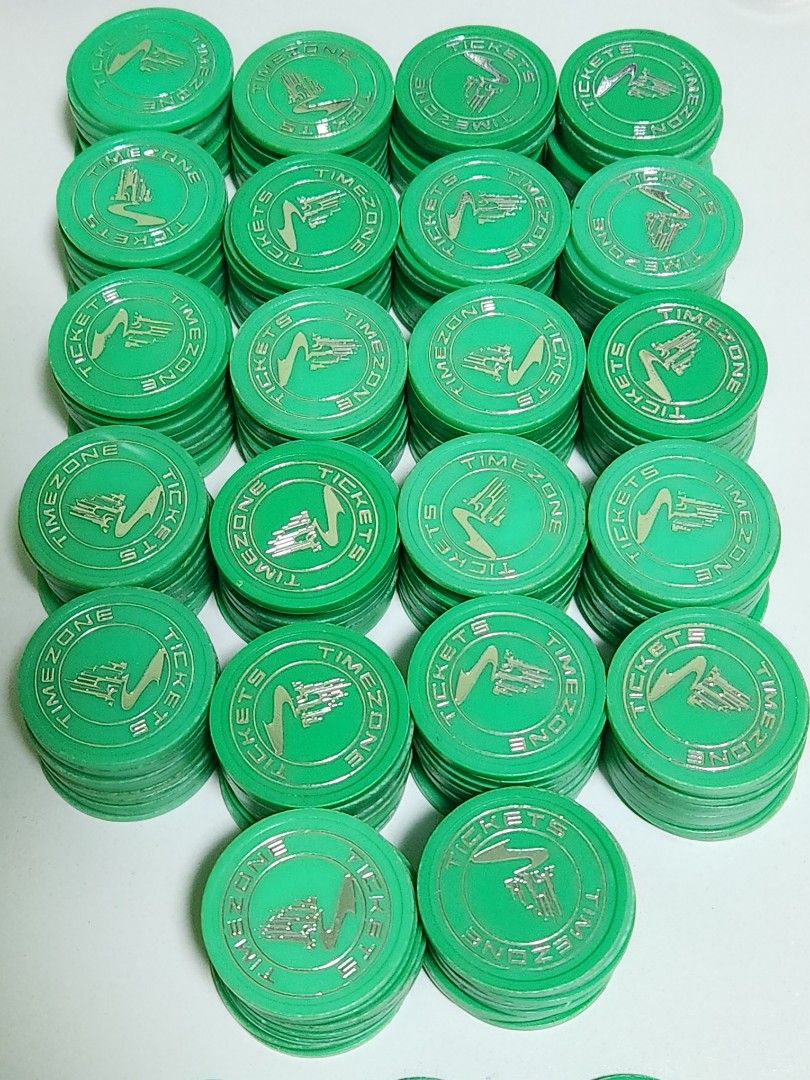 Timezone Tickets Tokens, Hobbies & Toys, Toys & Games on Carousell