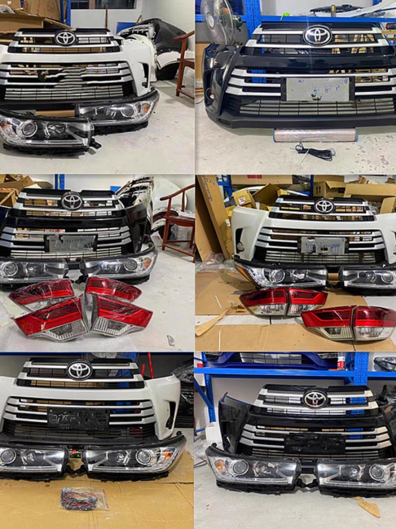 Toyota Highlander front bar Assembly 15 upgrade 18 front face a set of ...